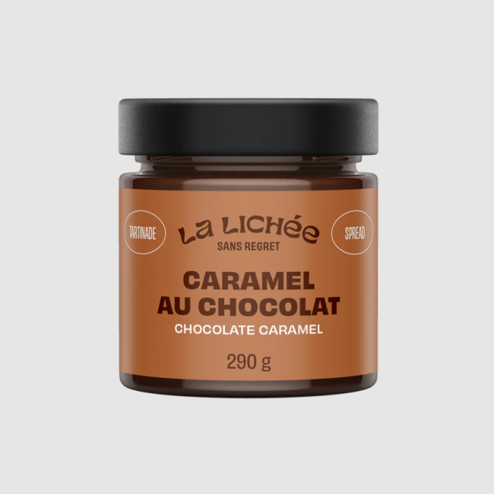 Caramel au chocolat - La Lichée - AKI Épicerie & boutique écoresponsable